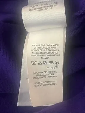 Ralph Lauren | Shirts | Polo Ralph Lauren Purple With Yellow ...